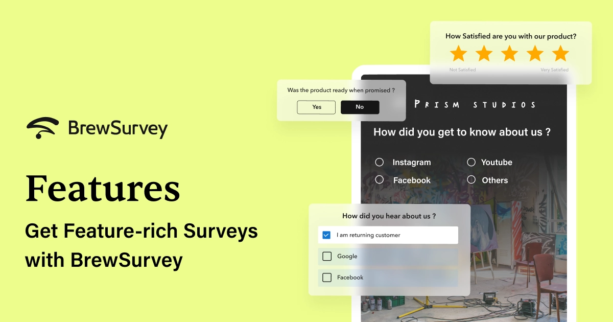 Mobile Survey App Features - BrewSurvey Mobile Survey App Features - BrewSurvey